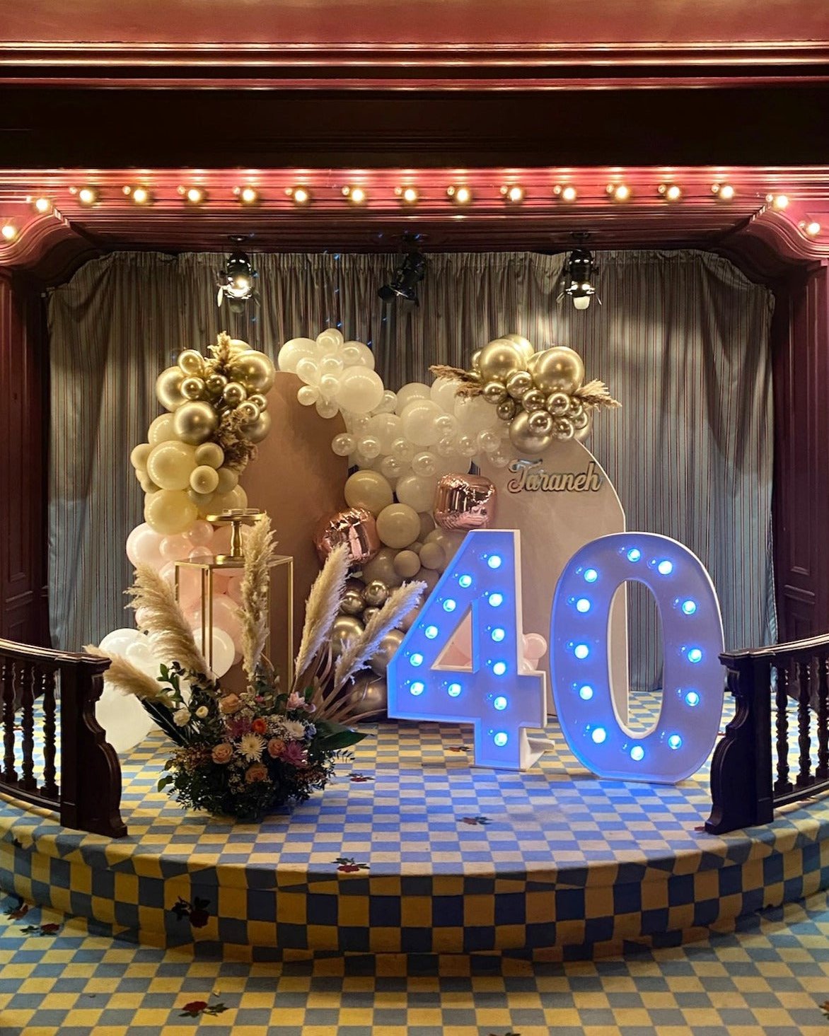 Event Backdrop for the perfect Event Decoration in Sitges - Birthday Party